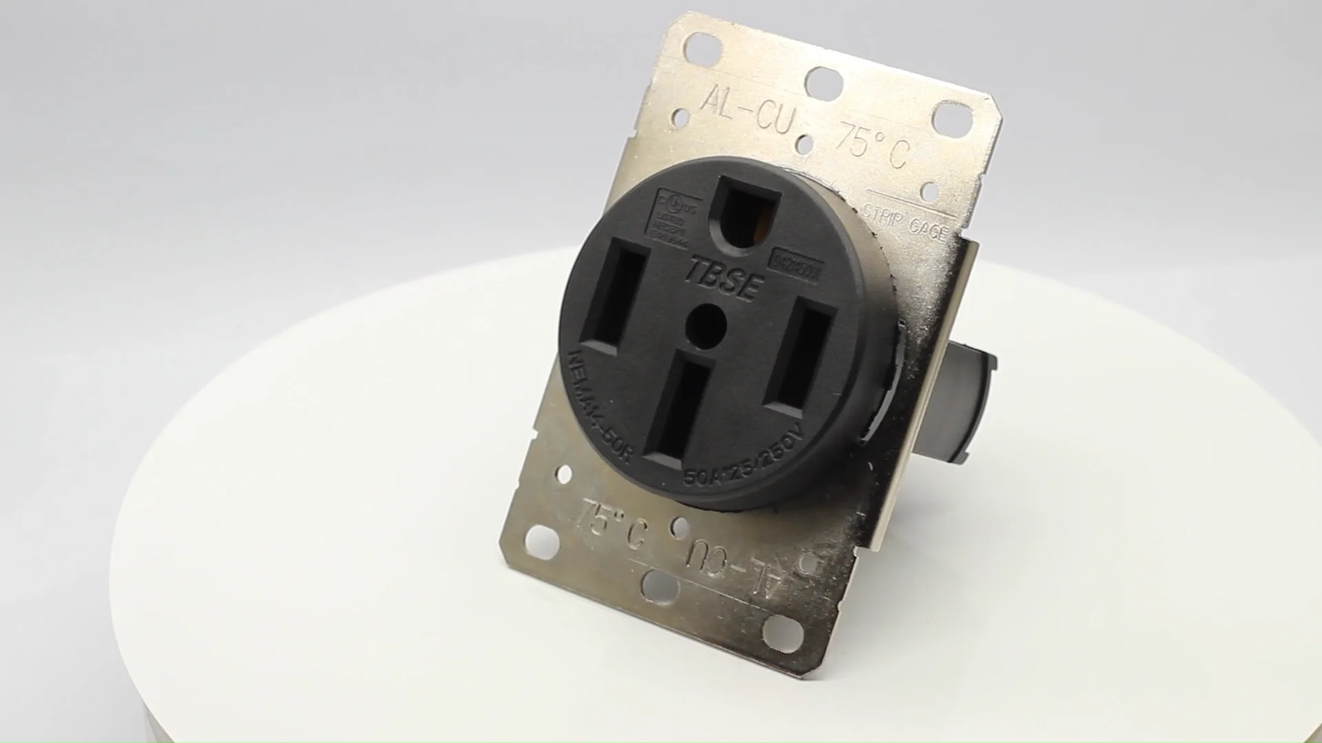 50a Nema 4pin 14-50r Rv And Electric Vehicles Range Receptacle Outlet ...