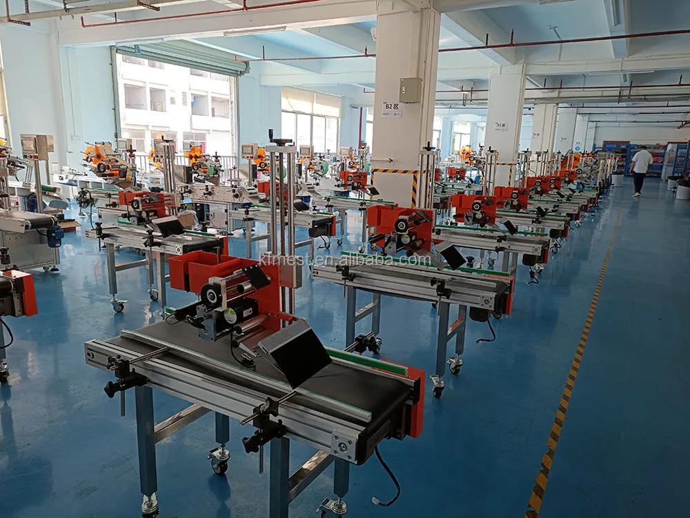 Automatic Label Applicator Machine Adhesive Sticker Flat Labeling ...