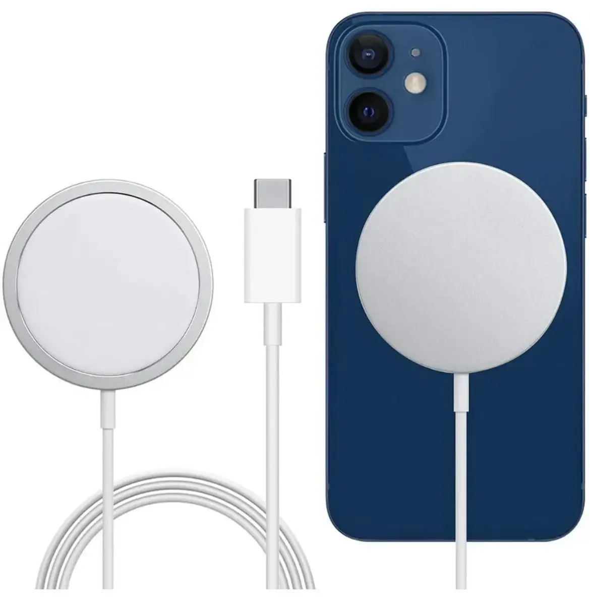 15w Usb-c Magnetic Wireless Charger Magnet Fast Charger For Iphone 15 ...