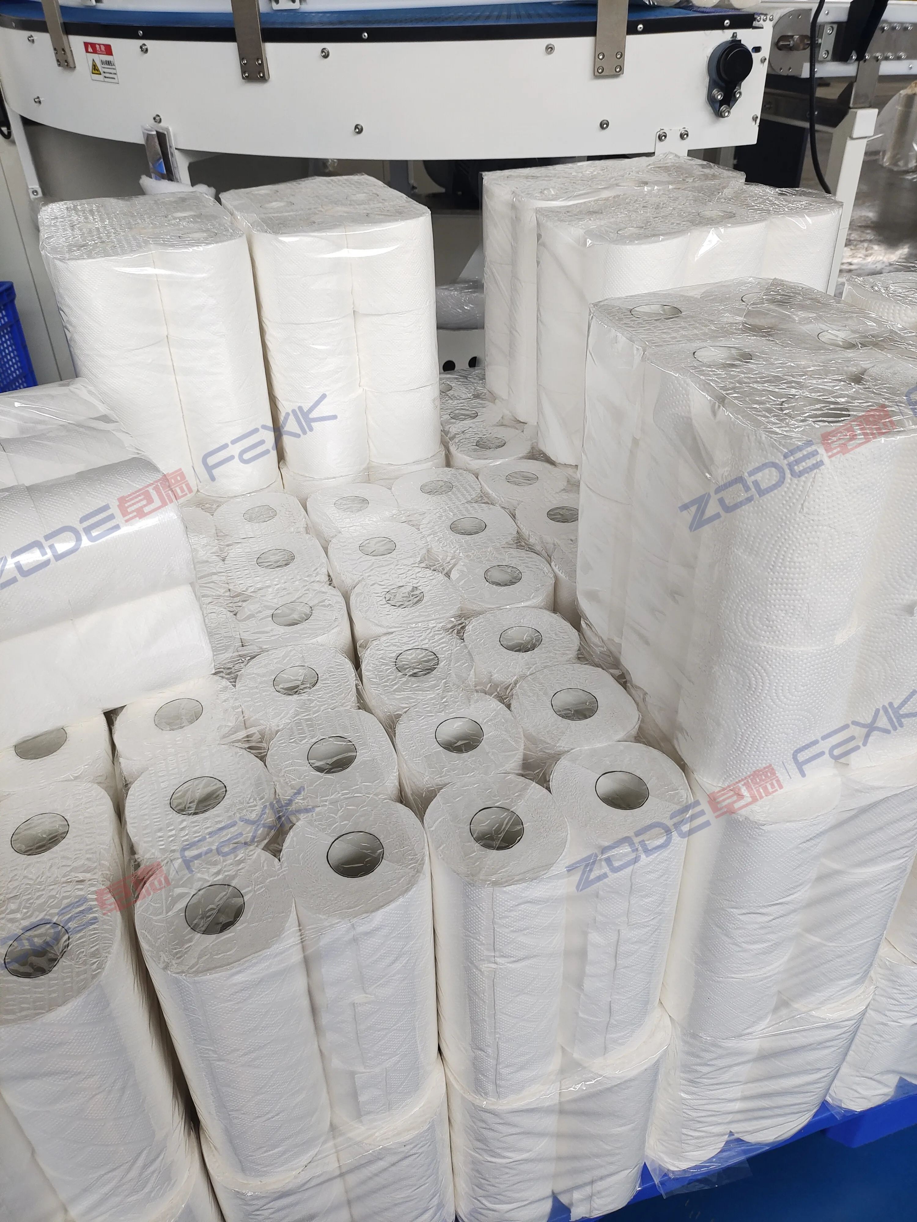 T8 Toilet Paper 160 Packs Packing Machine Paper Product Converting ...