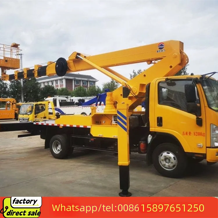 Aerial Platform Operation Vehicle Telescoping Telescopic Boom Lift ...