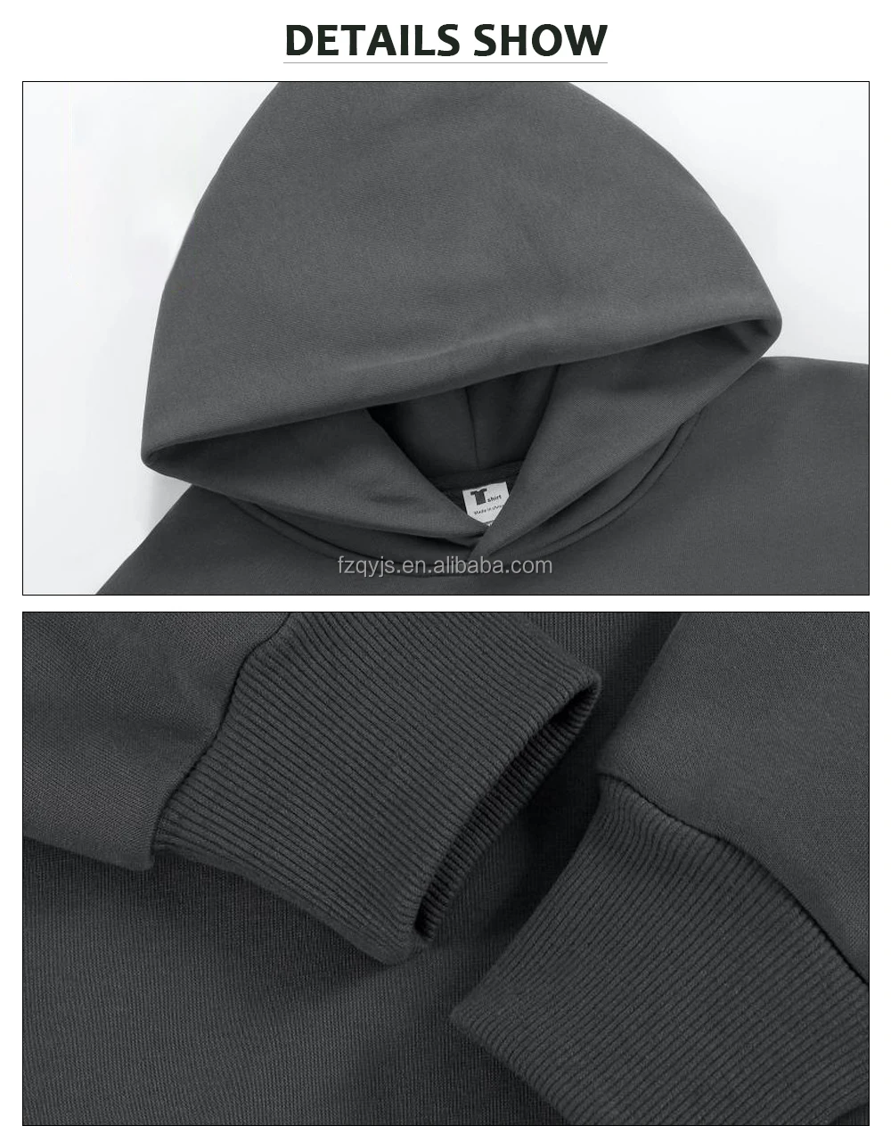 Custom 3D Foam Puff Print Hoodie - Premium Cotton Fleece