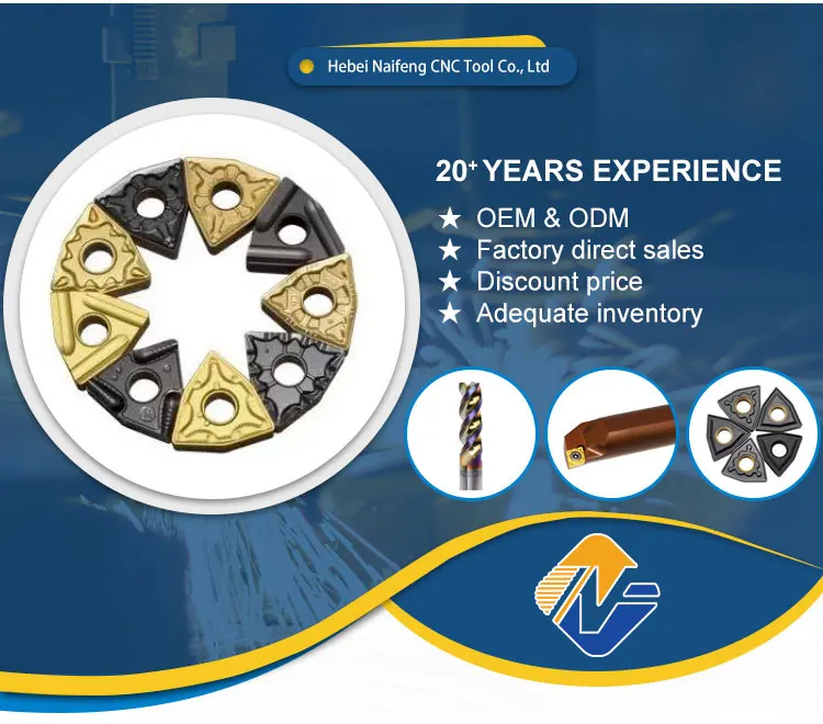 Naifeng Metal Alloy Blade Apmt1135pder-dl Apmt1604pder-dl Yb9025 ...