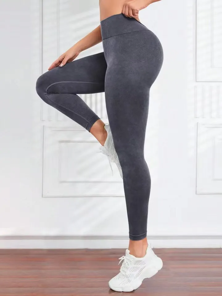Seamless Workout Tights Running Yoga Pants OEM - Women's Gym Fitness ...