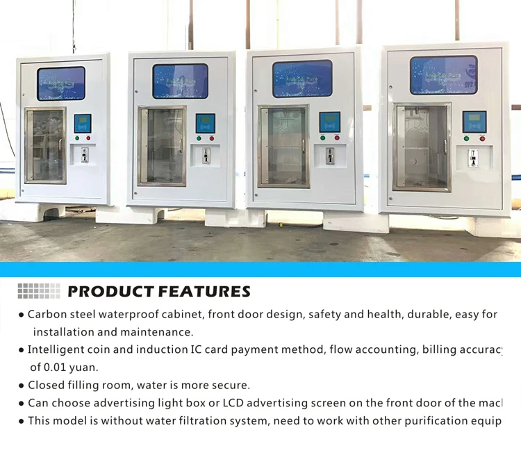 Good Quality Embedded Window Water Purification Vending Machines