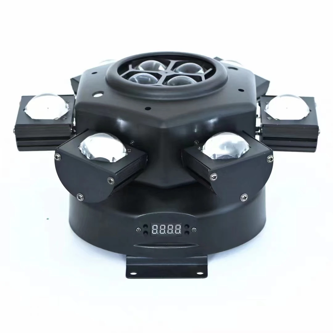 150W RGBW Six Arms King Kong Led Moving Head Light with Laser for Theme ...