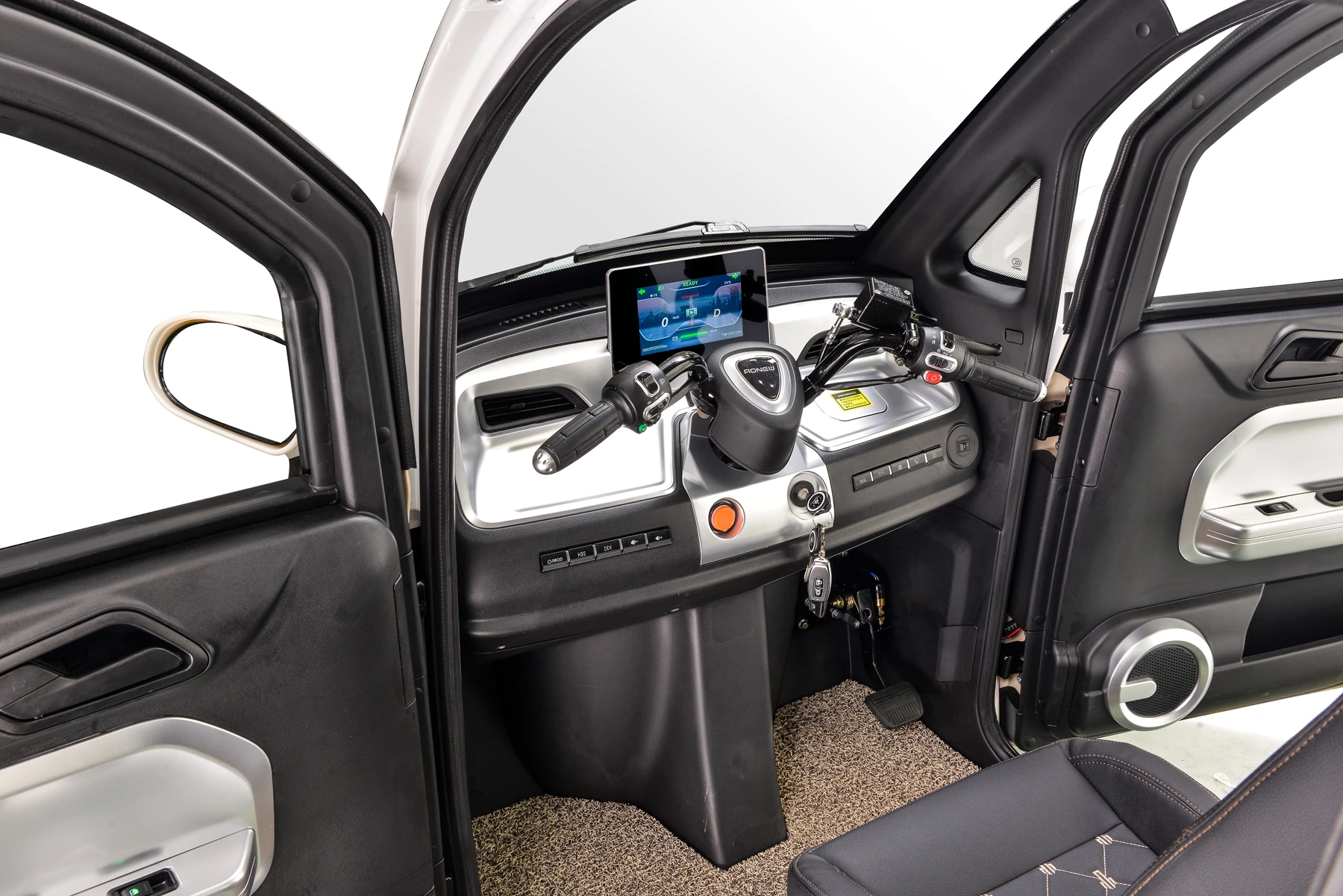 ELION A1 3wheels Tricycle Cabin Car Scooter - EEC COC Certified