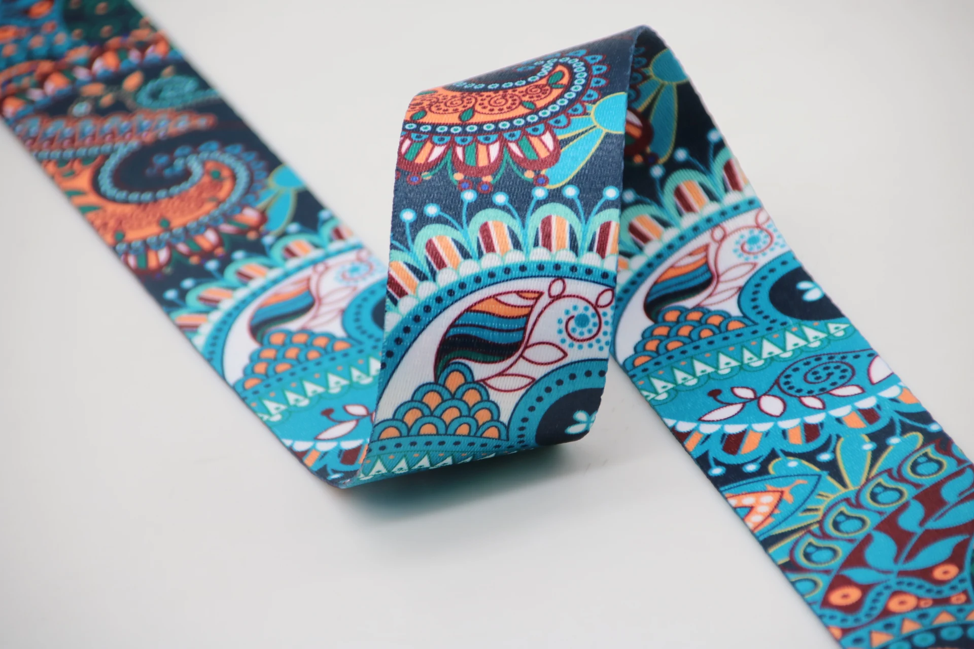 Factory Good Quality Polyester Customized Sublimation Printed Webbing ...