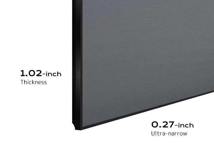 R Fixed Frame ALR Projection Screen - 4K HD Home Theater