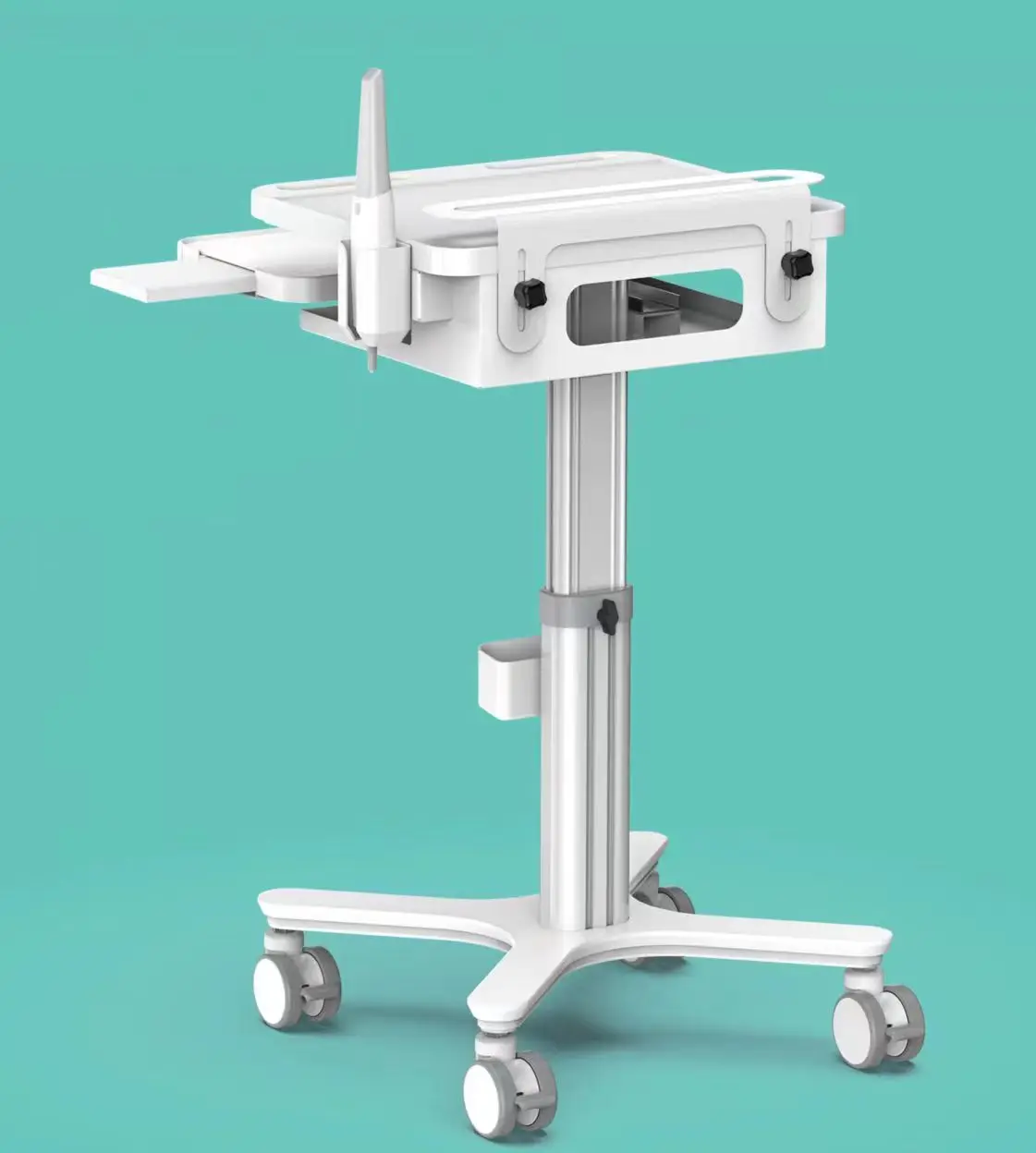 Dental Oral Scanning Cart - Mobile & Movable Hospital Furniture
