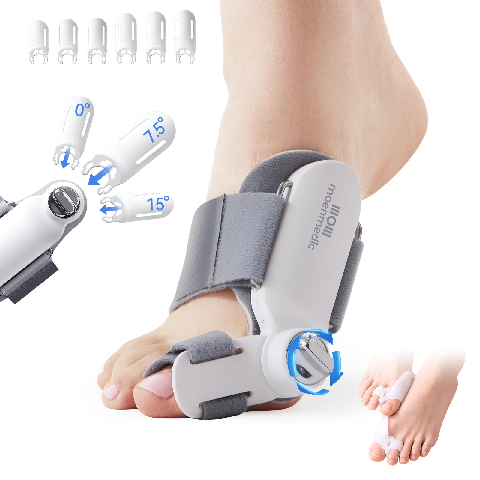 Adjustable Angle Bunion Correcto Custom Toe Splitter Thumb Orthosis ...