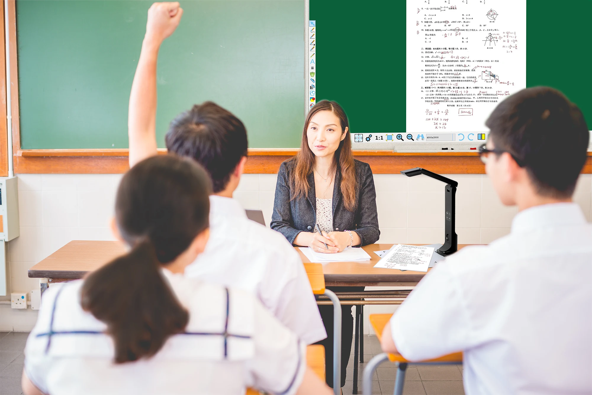 13mp Hd Upgrade Autozoom Visual Presenter Demo Digital Projector Multi ...