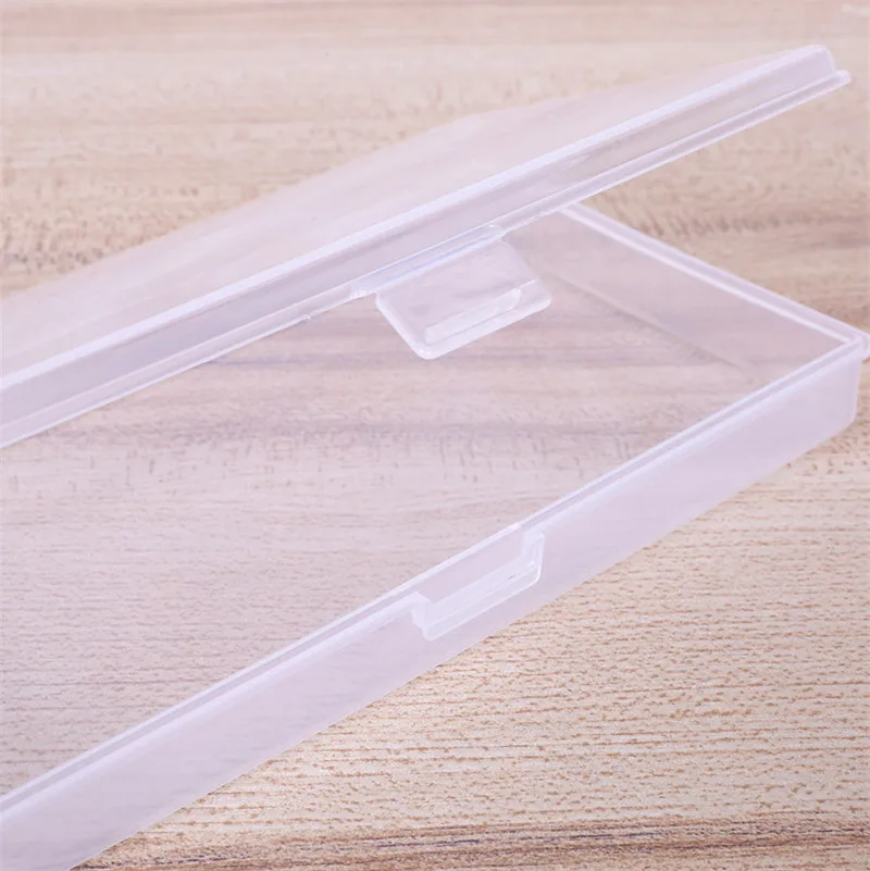 Rectangular Transparent PP Box for Electronic Components