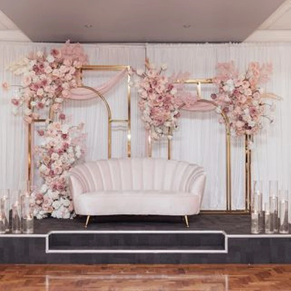 Flower Arch Decoration - Elegant Backdrop for Weddings