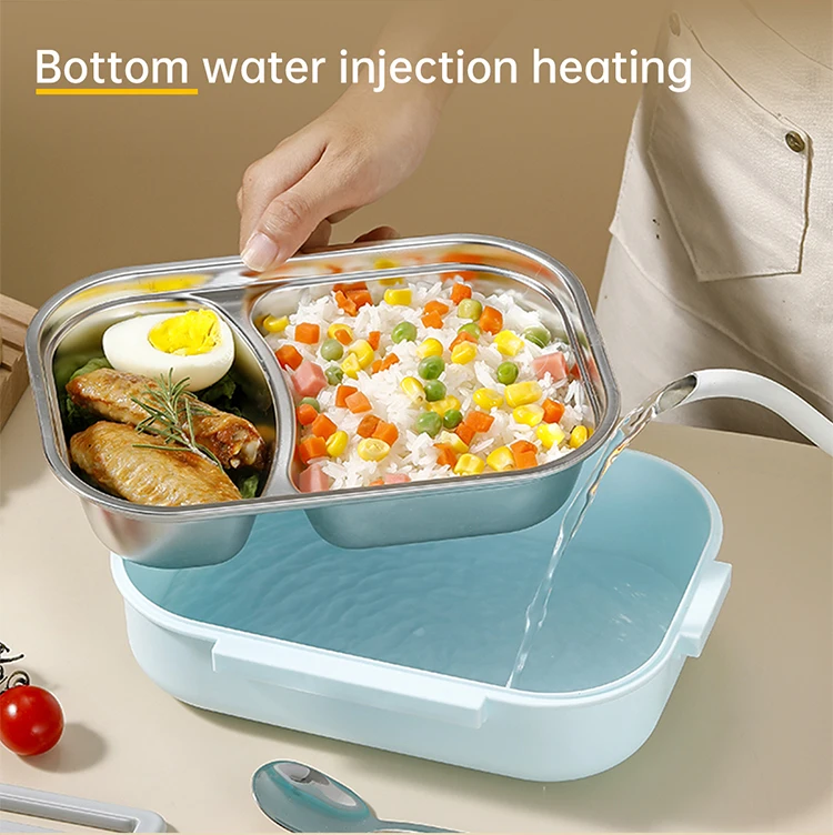 Portable Food Containers Bento Box Compartment Design Dishwasher Safe ...