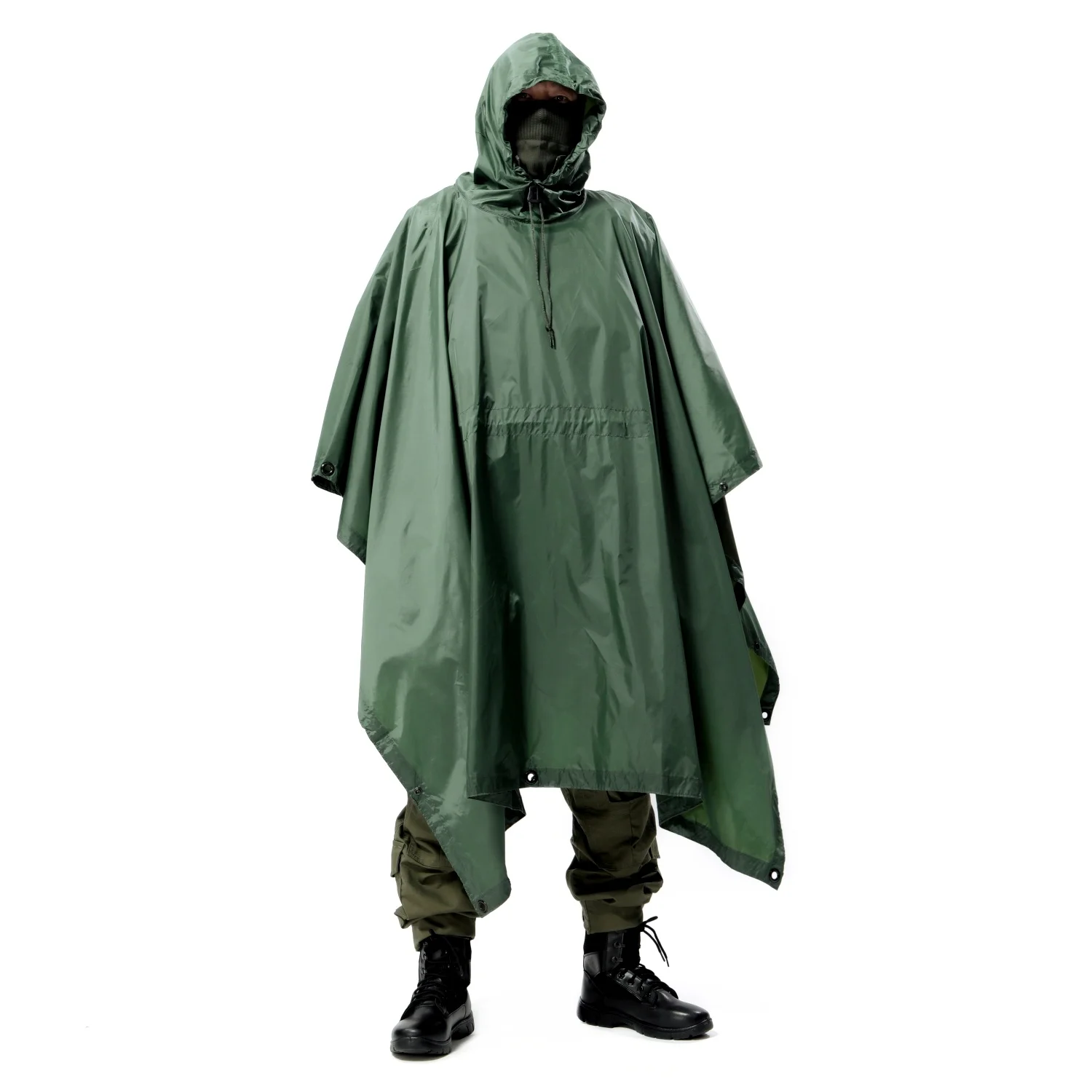 Tactical Poncho - Ultimate Waterproof Shelter for Outdoor
