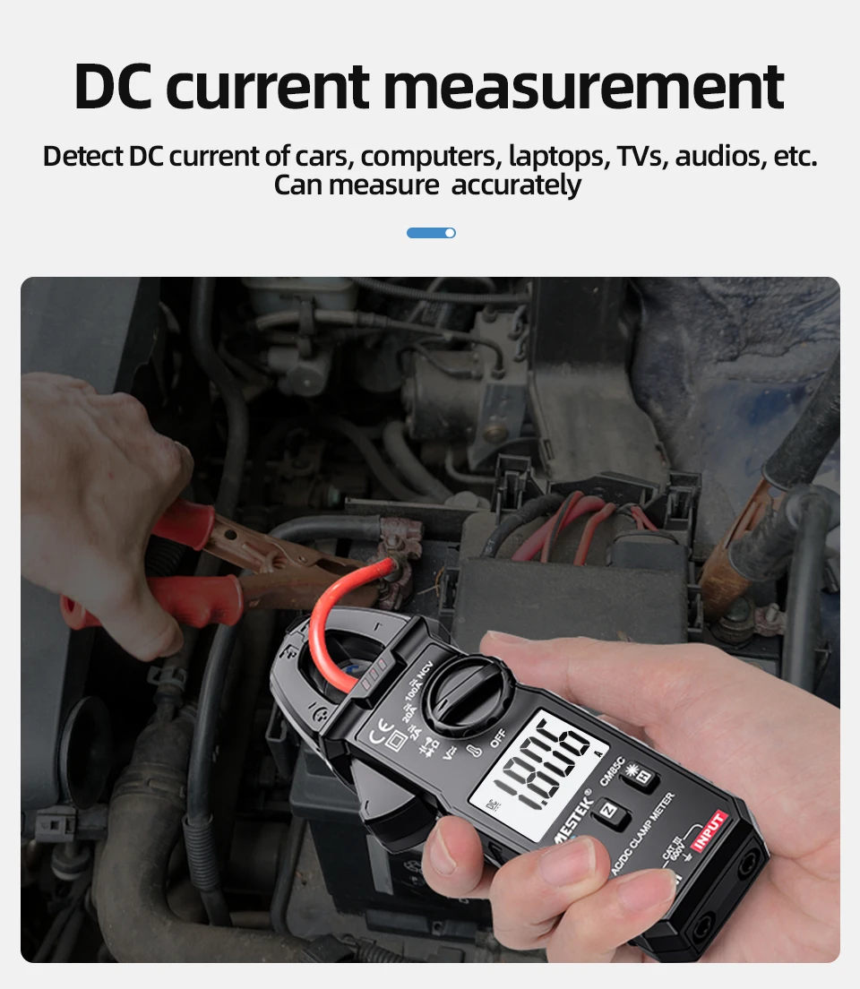 Clamp Meter Pinza Amperimetrica VFC Electrical Instruments DC/AC ...