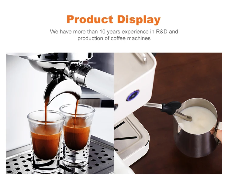 Gemilai CRM3005G Italian Manual Espresso Coffee Machine - Compact ...