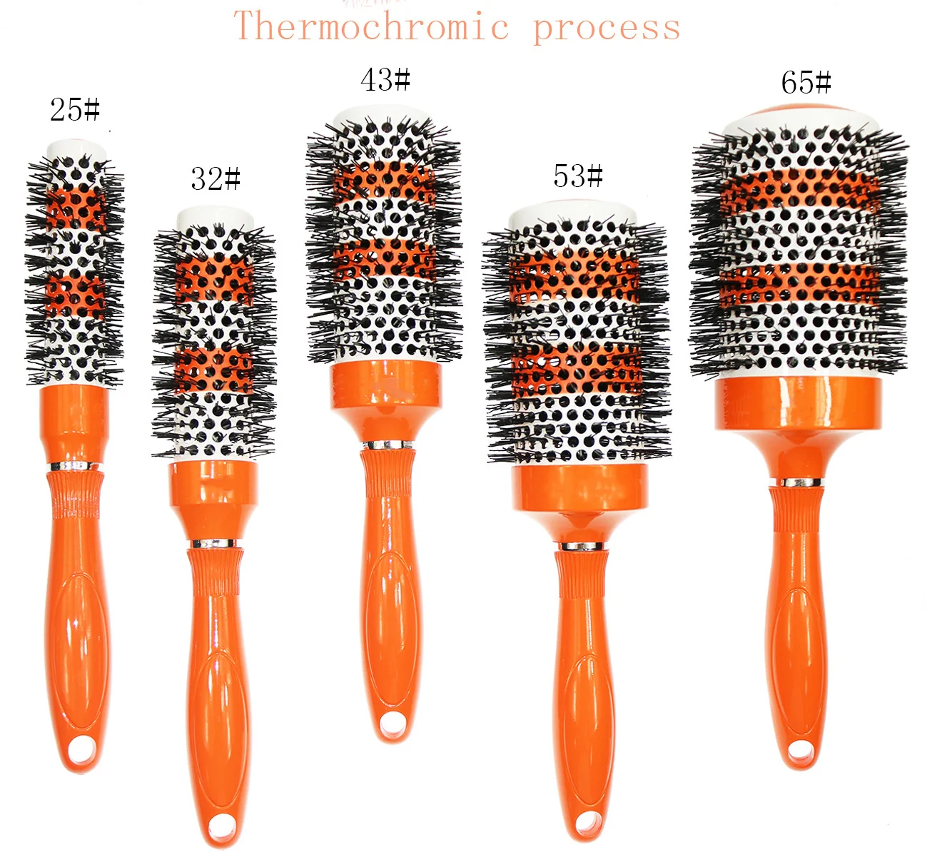 Professional Round Hair Brush Nano Technology Ceramic Ionic Private ...