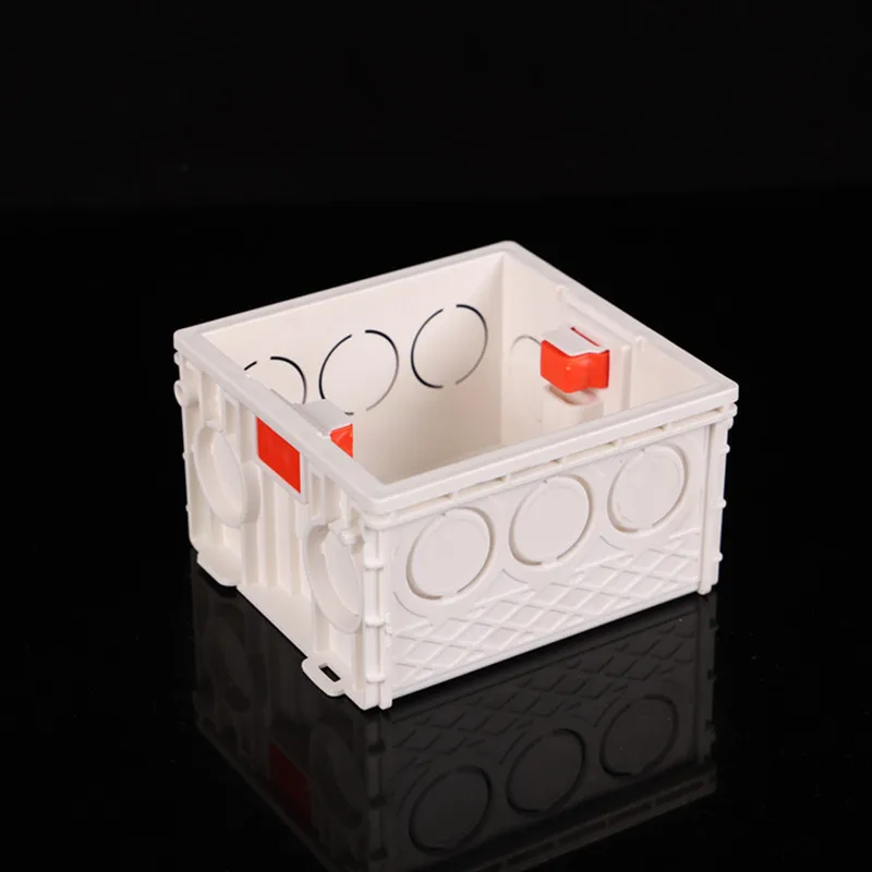 86*86*50mm PVC Electrical Wall Switch Box - IP65 Protection
