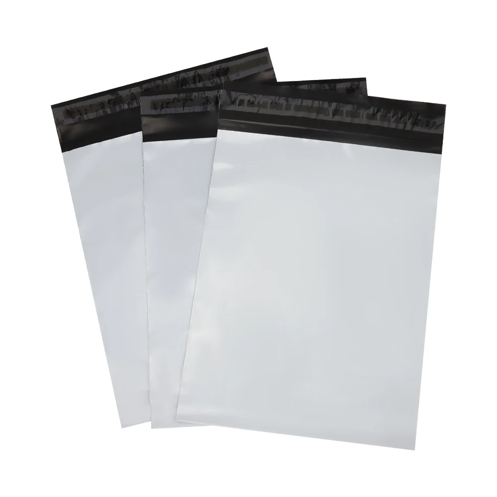 Customized Printed Plastic Waterproof Packaging Clothing Bag Golden ...