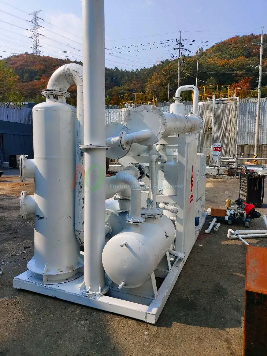 Mobile Diesel Distillation Plant To Recycle Waste Crude Oil Used Engine ...