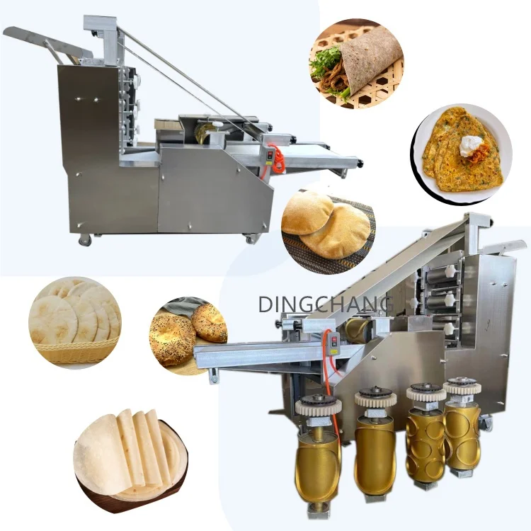 5-40cm Fully Automatic Tortilla Chapati Making Machine Arabic Pita ...