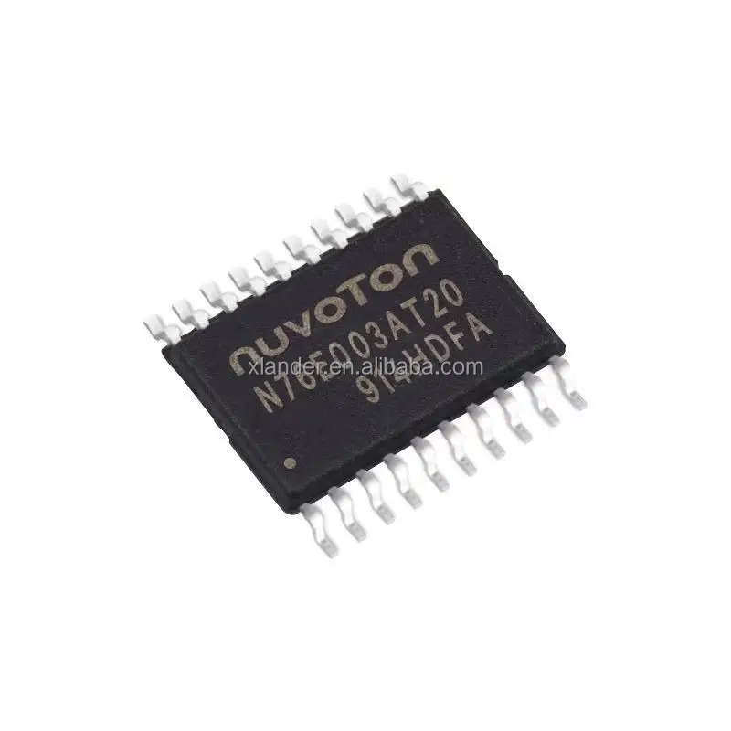 N76e003at20 Microcontrollers Mcu 8-bit 8051 Cisc 18kb Rom 3.3v/5v 20-pin Tssop Electronic ...
