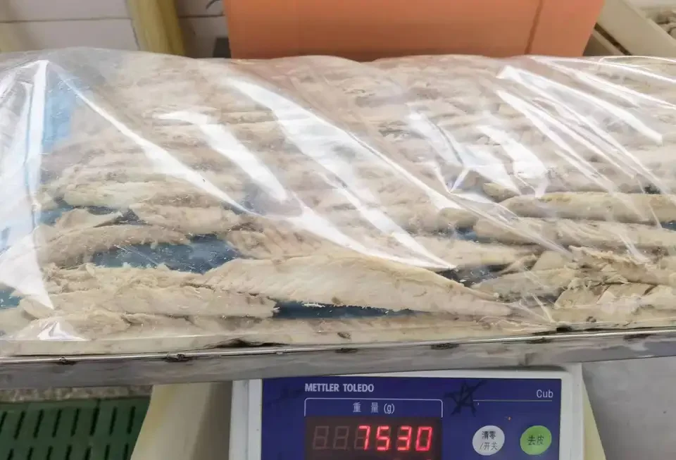 Frozen Precooked Skipjack Tuna 100% Loin Without Flakes For Canned Tuna ...
