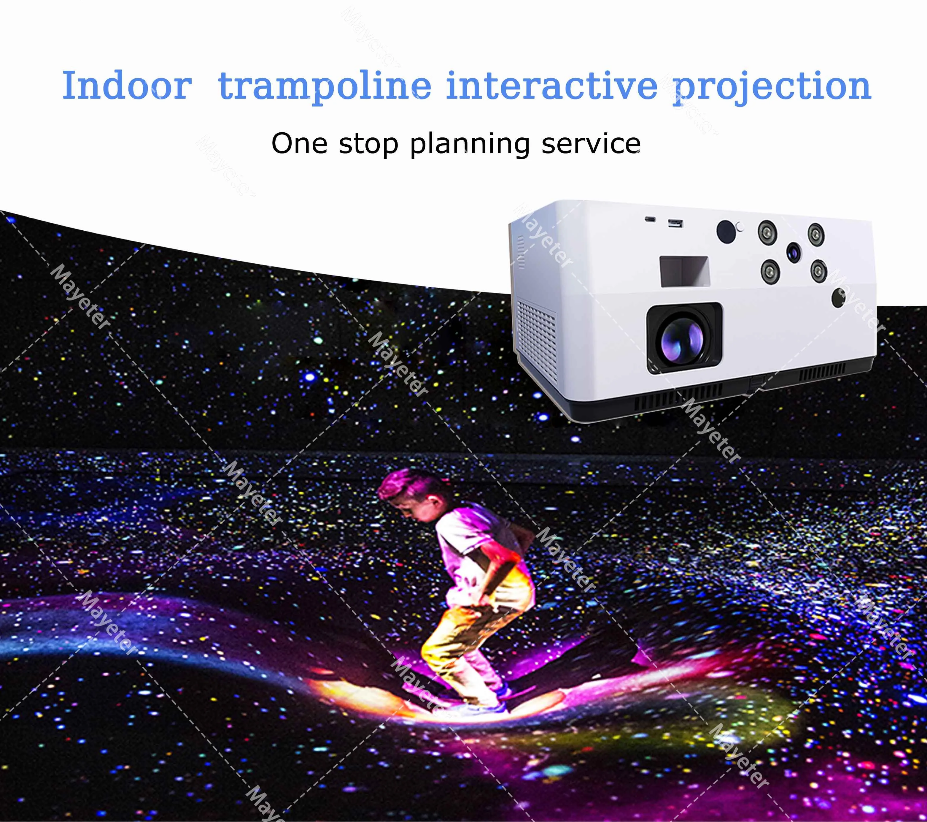 Trampoline Projector - High Resolution Interactive Fun