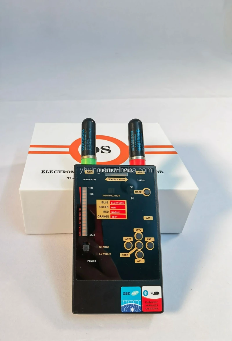 Hot Sale 1206s Hidden Camera Detector Anti Spy Bug Scanner