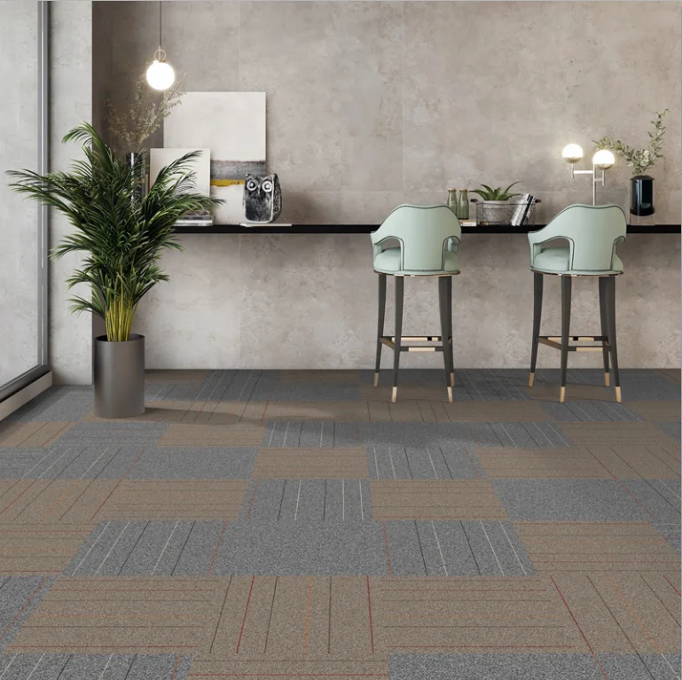 Square Commercial Carpet Tiles - Durable & Stylish Flooring