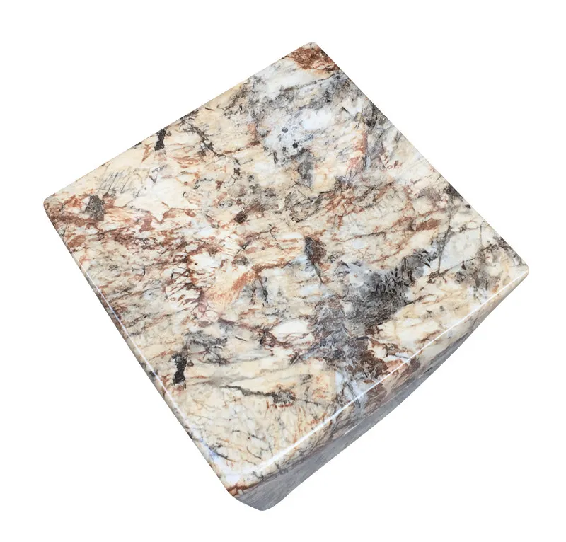 New Chinese Style Ceramic Drum Stool Marble Pattern Ottoman Footstool ...