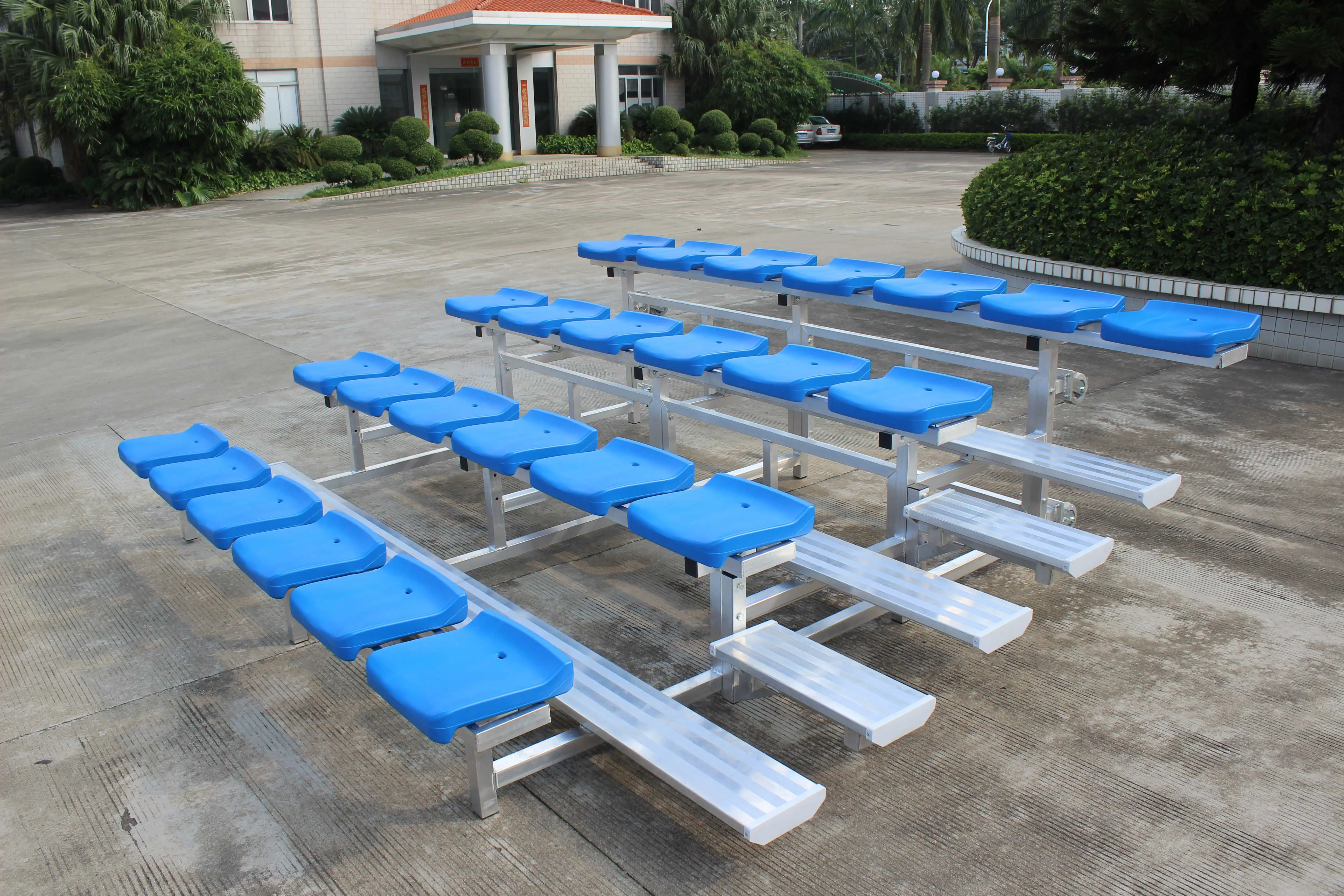 Aluminum Portable Folding Bleachers Grandstand Event Platform Mobile ...
