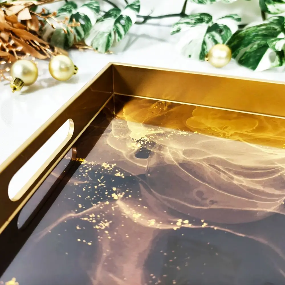 Hot Selling Luxury Gradient Golden Linear Black And Gold Stripes Nordic ...