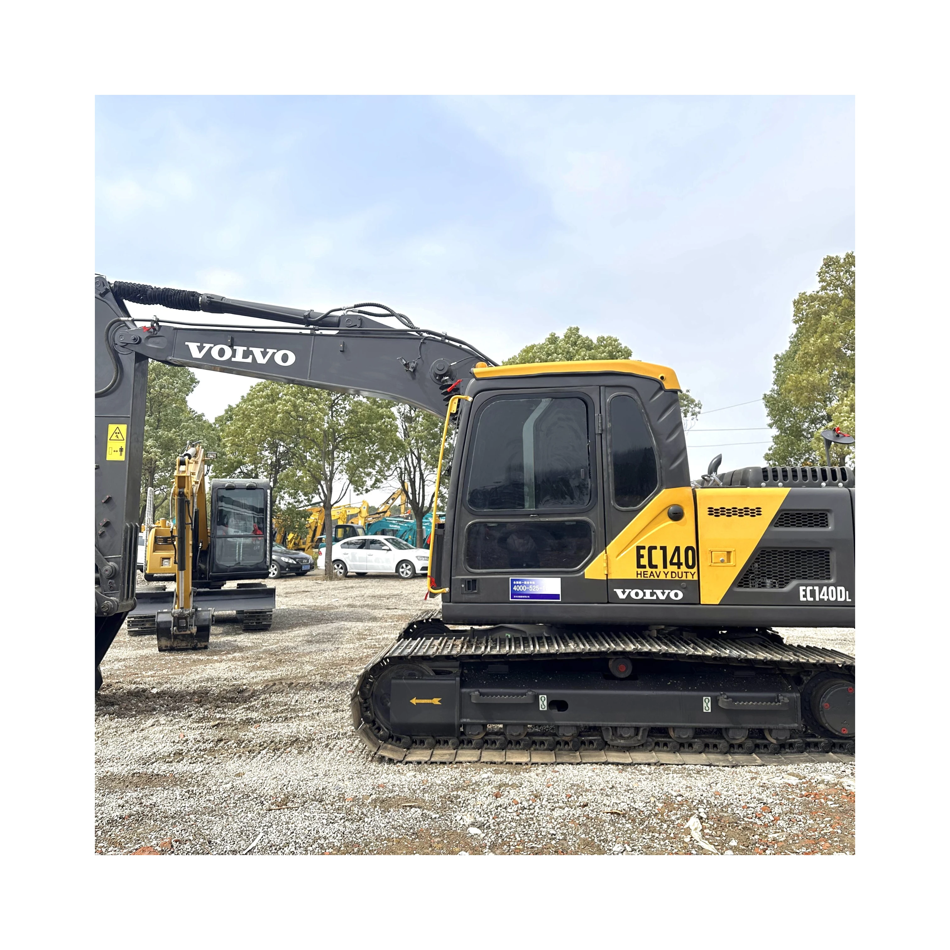 Construction Digger Volvo EC140 Used Excavators Swedish Brand VOLVO ...