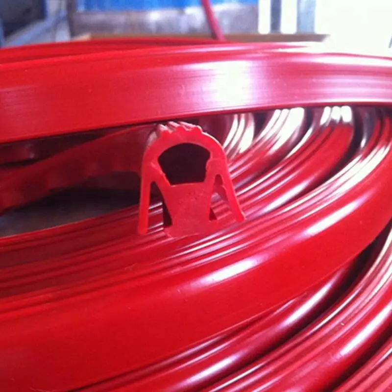 Universal Custom Shape And Size Food Grade Extrusion Silicone Rubber E/p Shaped Oven Door Gasket ...