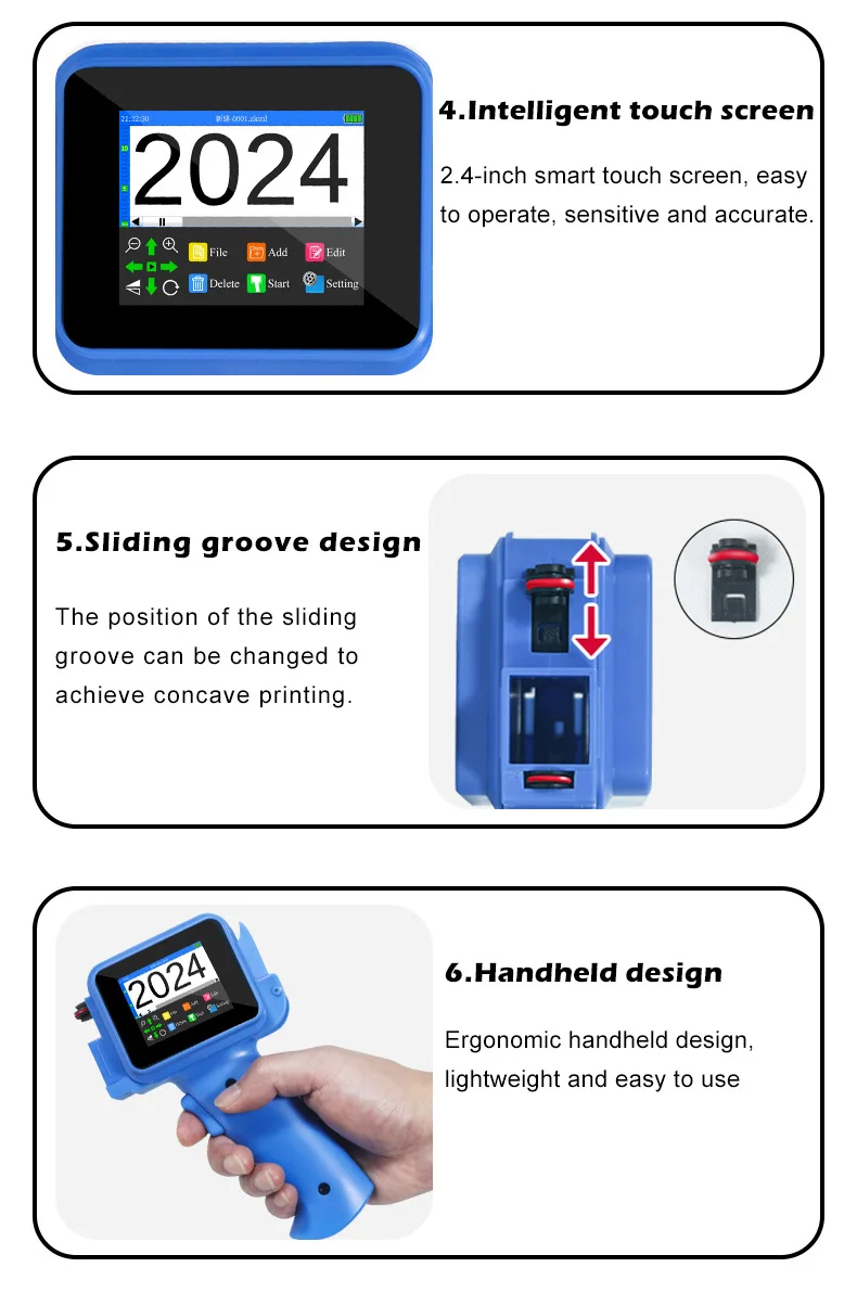 Metal Barcode Logo Batch QR Code Plastic Card Smart Thermal Expiry Date ...