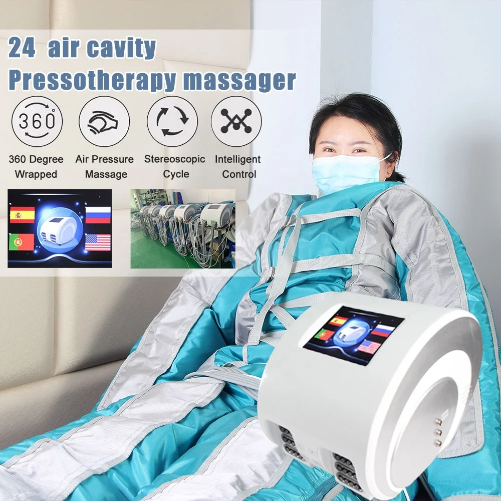 3 in 1 far infrared pressotherapy equipment lymphatic drainage therapy ...