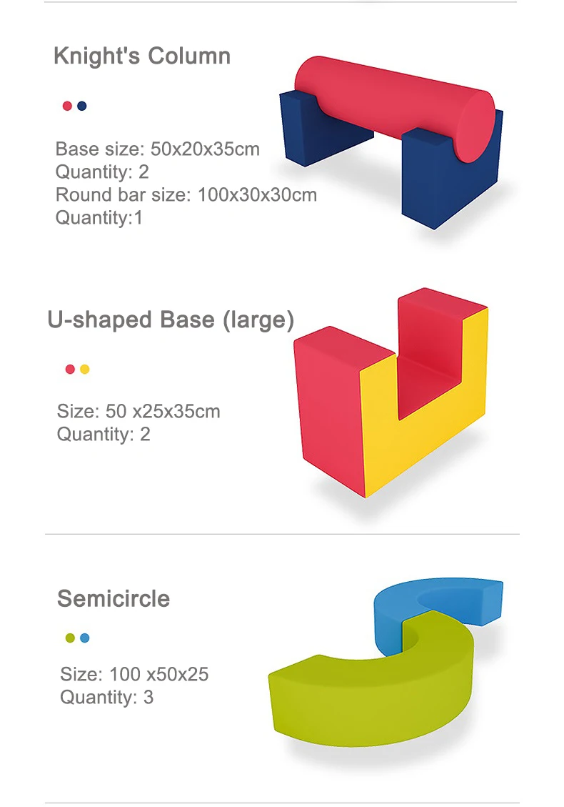 Indoor Playground Soft Play Toys Kids Combination Soft Play Equipment ...