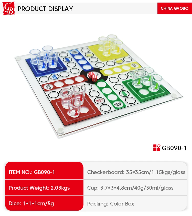 Drinking Party Game Big Size Ludo Chess Set Ludo Game Board - Buy Ludo ...