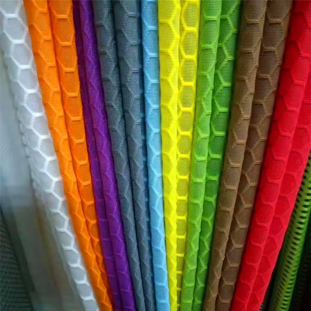 Recycled 3d Air Spacer Sandwich Mesh Fabric For Sports Shoes Backpack ...