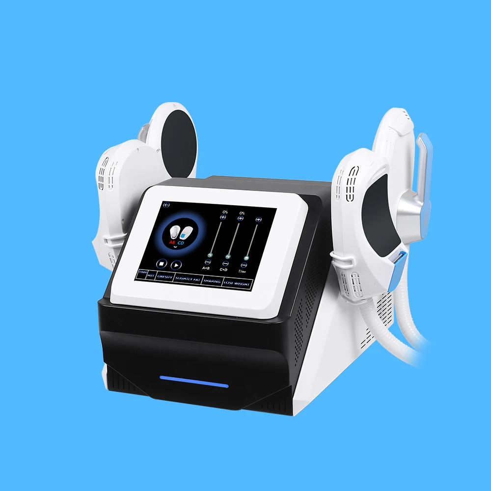 2023 Emsculpting Machine 4 Handles Ems Slimming Tesla Muscle Building ...