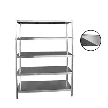 Commercial Industrial Shelving Inox Kitchen Storage Shelf /4-tier ...