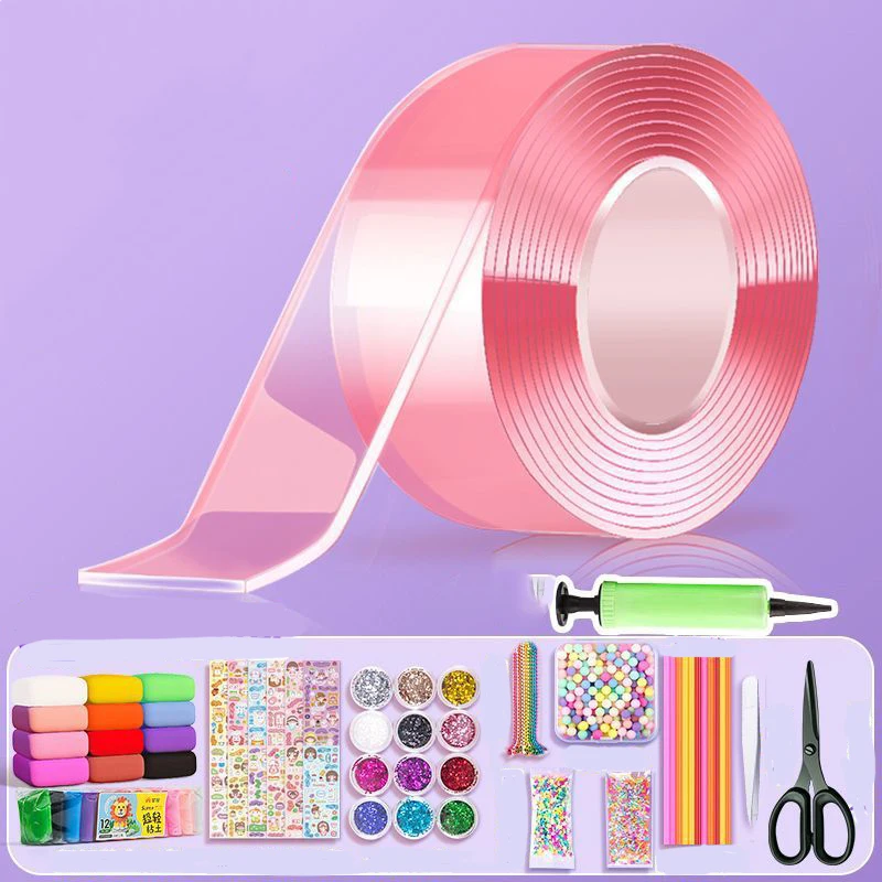 Double Adhesive Nano Tape Bubble Kit Balloons Tape Diy Craft Nano Tape ...