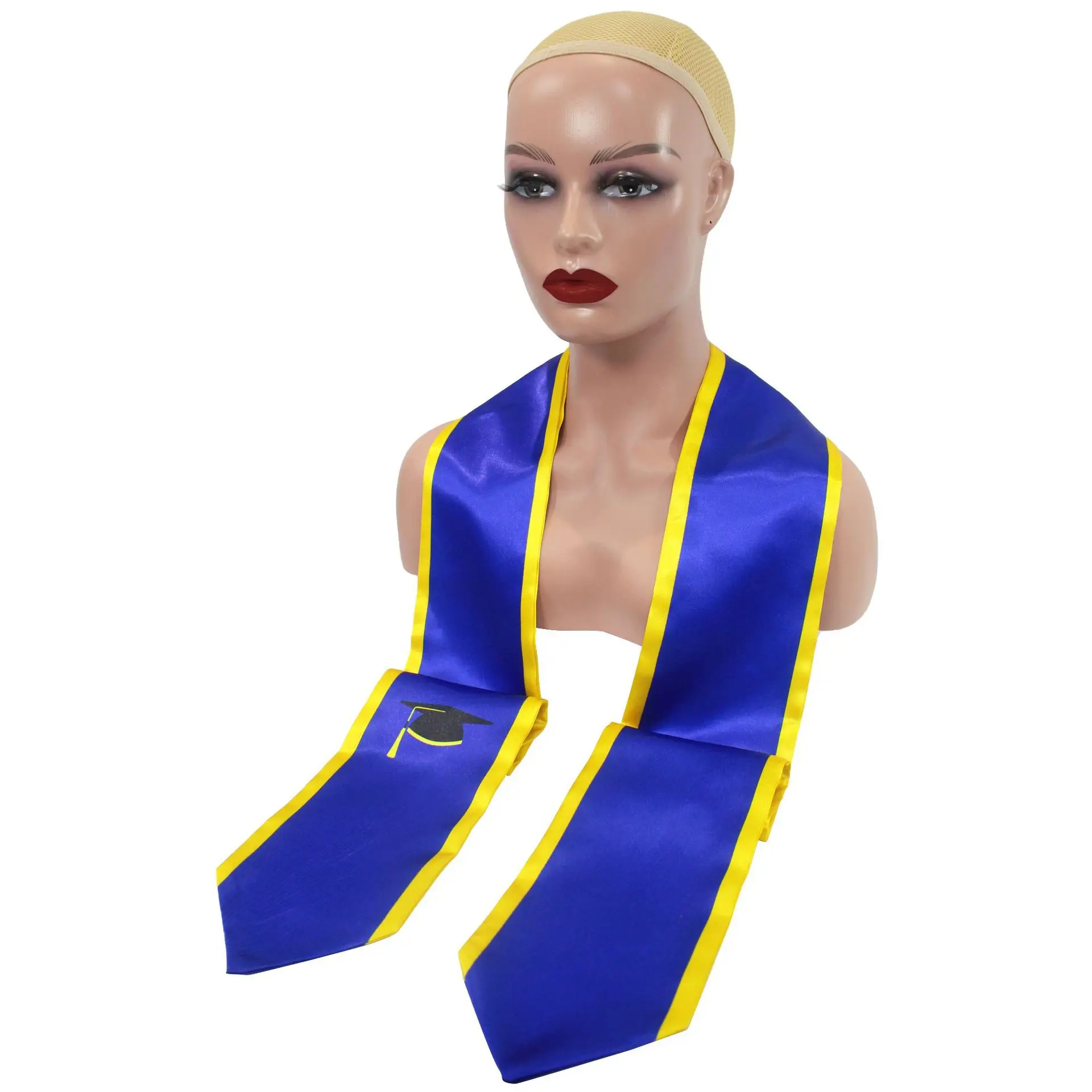 Hot Sale Custom Guyana Flag Graduation Stoles Sash Graduation Stole ...