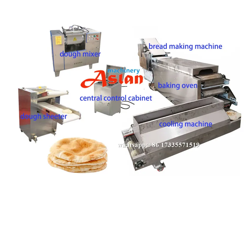 Stainless Steel Arabic Bread Making Fermenting Baking Machines/ Arabic ...