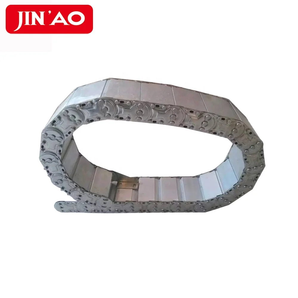 Full Closed Type Stainless Steel Cable Drag Chain Track Cable Support ...