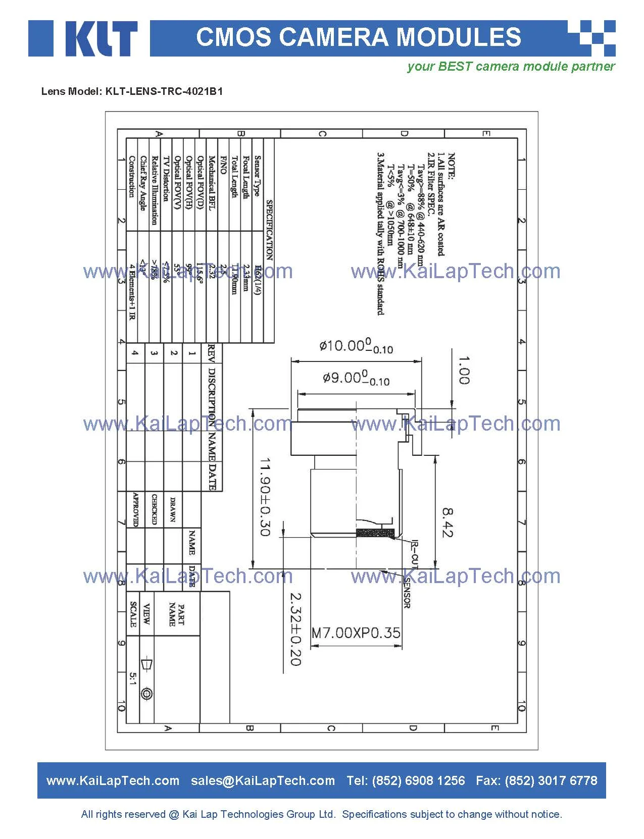 1mp Ov9281全球快门mipi和dvp接口定焦相机模块klt-e4mpf-ov9281 V4.0 - Buy 1mp Ov9281全局 ...