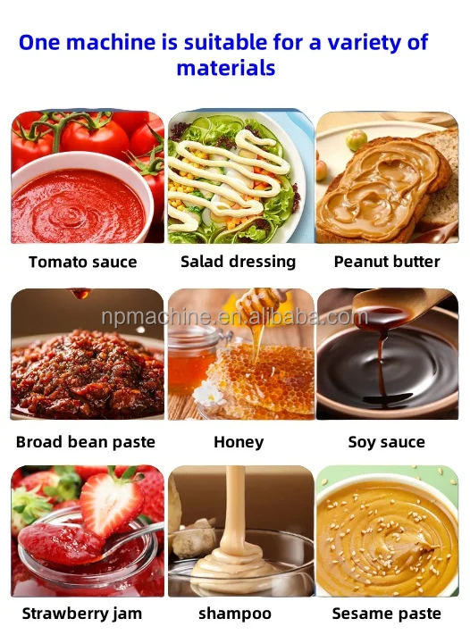 NP Brand Liquid Packing Machine Sachet Jam Paste Filling Machine ...